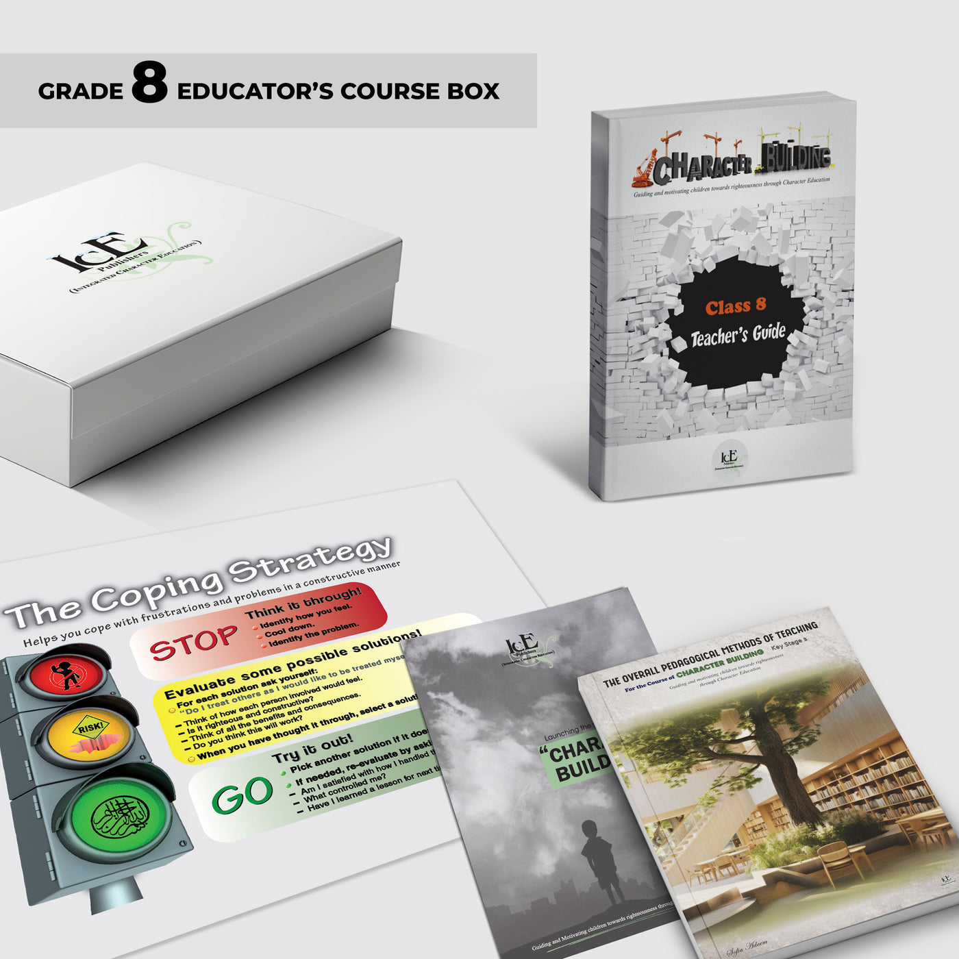 Grade 8 course box for educators – ICE | Integrated Character Education